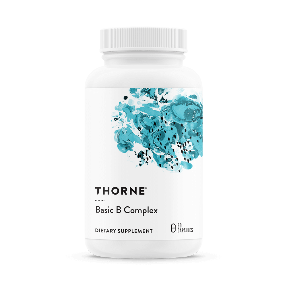Thorne Basic B complex 60ct – Frontier Nutrition Co